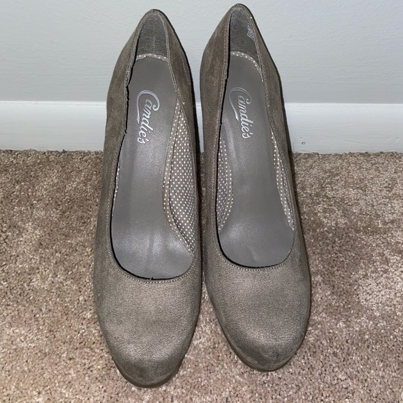 Candie's | Shoes | Gray Platforms | Poshmark